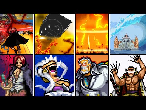 STRONGEST ATTACKS IN ONE PIECE - MUGEN (Most powerful Attacks)