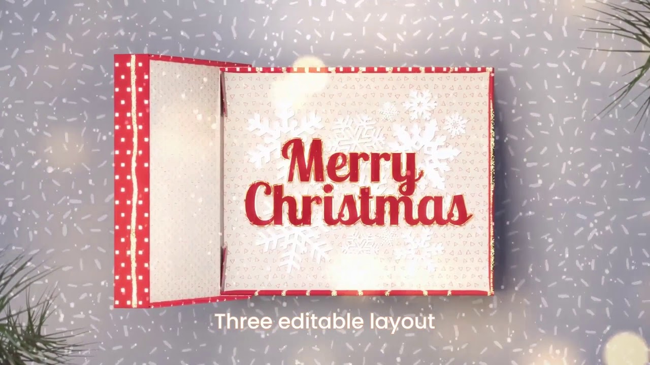 After Effects Template - Christmas Box Gift