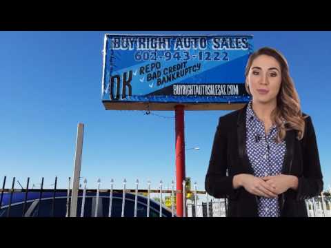 Buy Right Auto Sales, 9239 N. Cavecreek Road Phoenix AZ. 85020, 602-943-1222