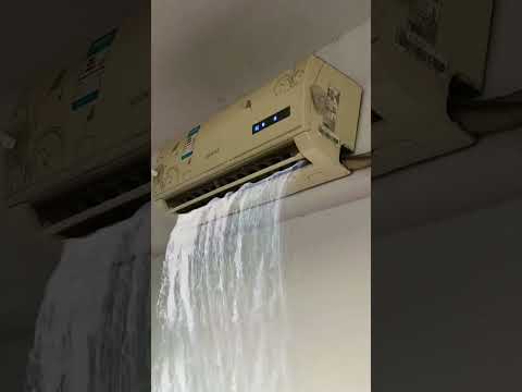 This air conditioner is too old🤯 and needs a new one #shorts #vfxhd