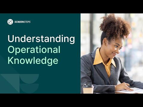 What is Operational Knowledge?