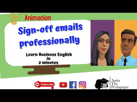 How to Sign-off emails professionally