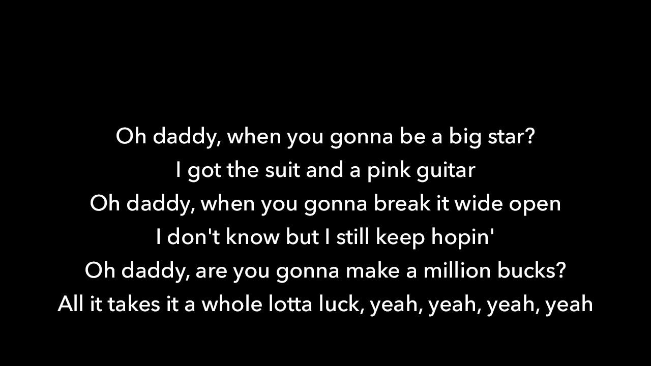 ADRIAN BELEW Oh Daddy (+lyrics)