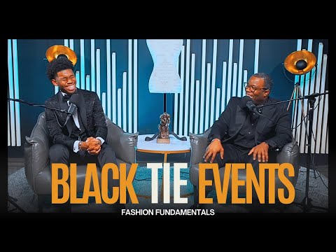 The RIGHT WAY To Dress for Black Tie Events!