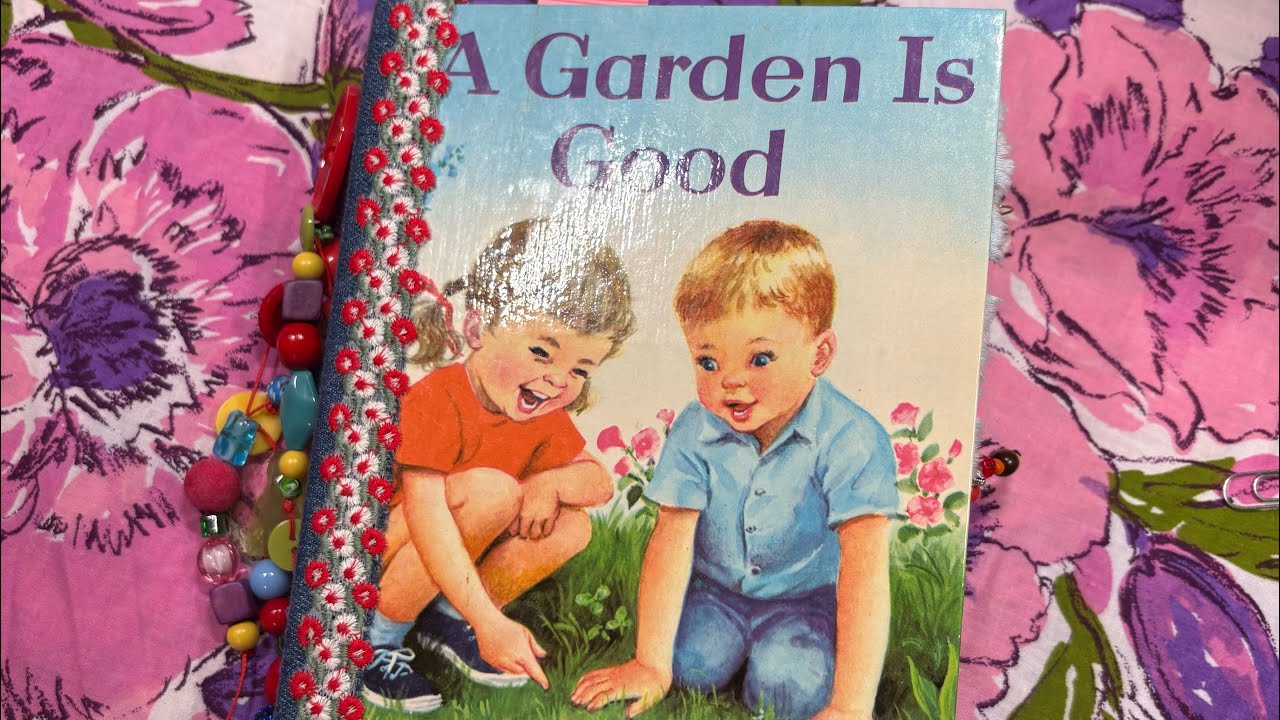 Junk Journal Flip Through- Vintage Garden-AVAILABLE NOW