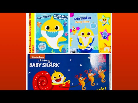 Kids Book Read Aloud: Pinkfong Baby Shark Potty Time| Baby Shark Chomp!| Merry Christmas Baby Shark!