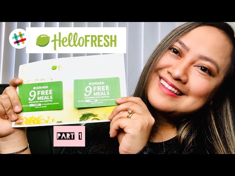 Hello Fresh 9 Free Meals || $90 Discount -Part 1