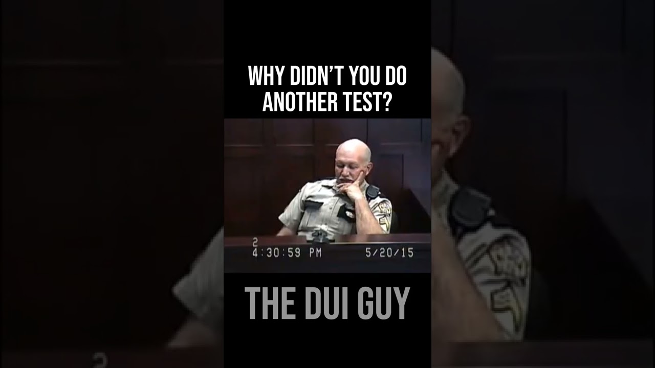 Officer, Would it Not be More Reliable to Do 2 Breath Tests?