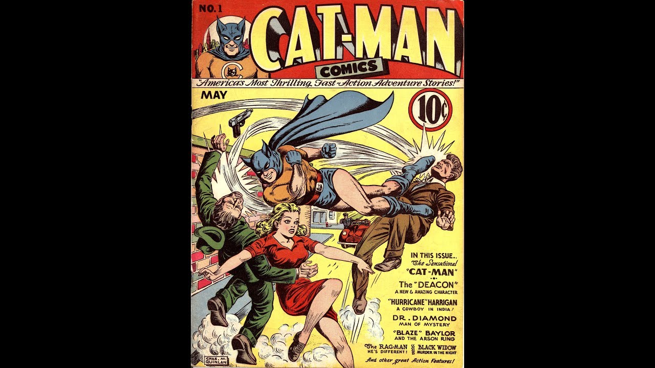 Cat Man Comics No1 Comic Book Movie
