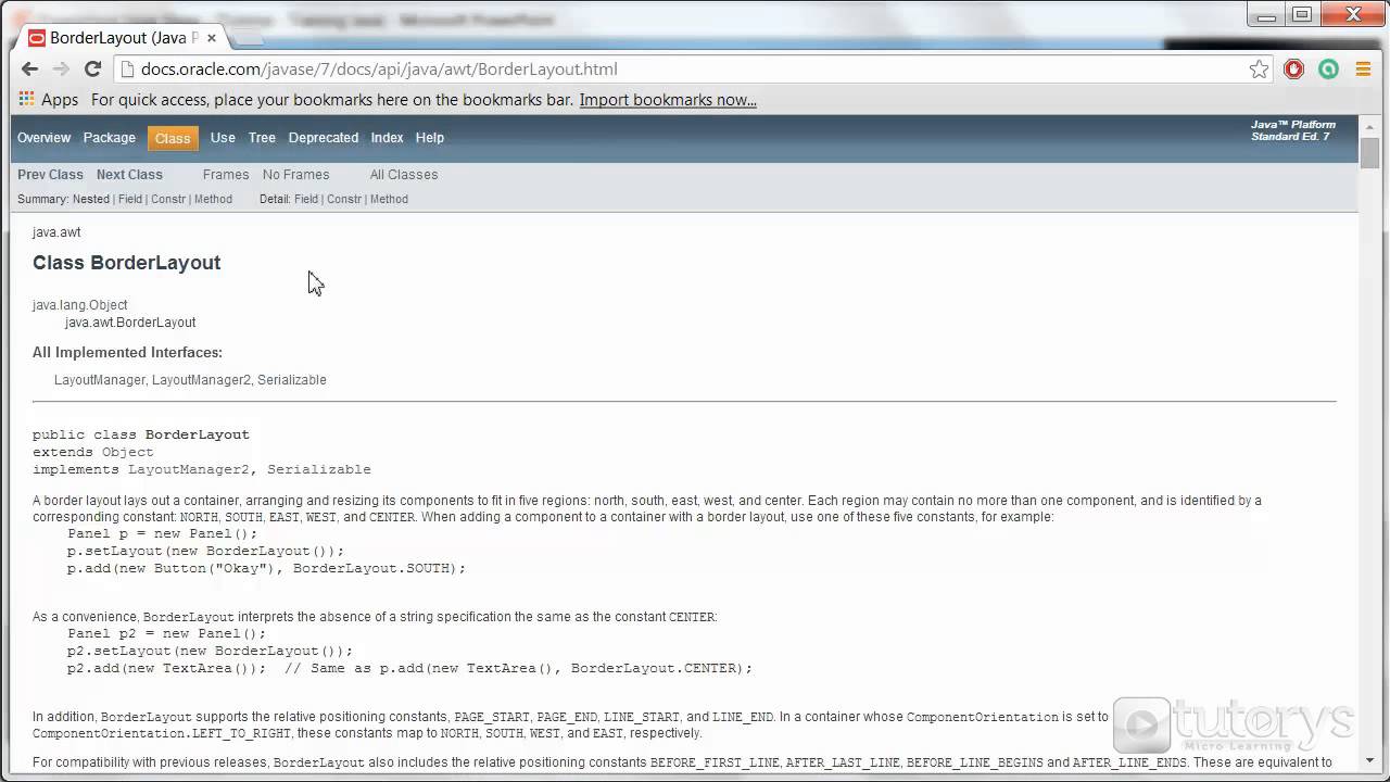 How to use BorderLayout in Java?