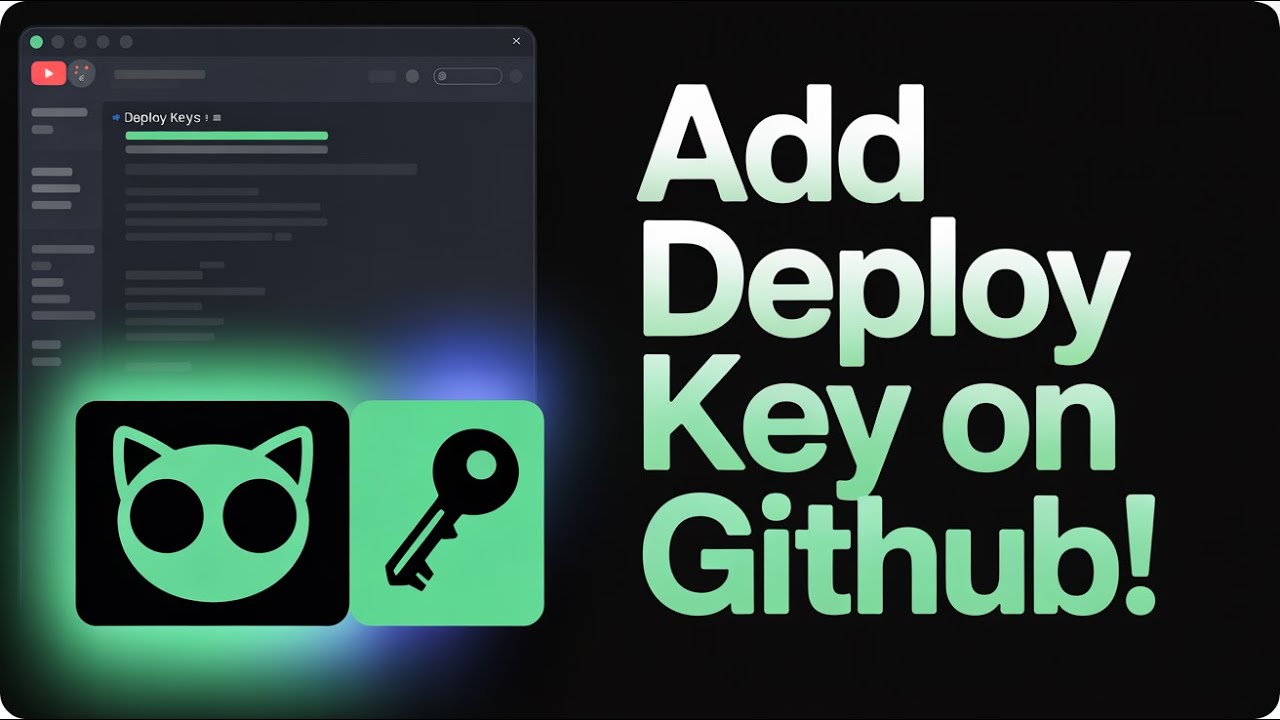 How to Add Repository Deploy Keys in GitHub (Step-by-Step Tutorial)