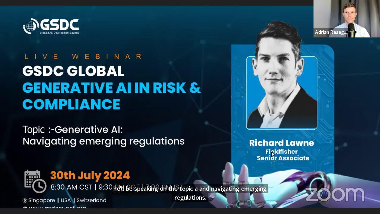 GSDC Global Generative AI in Risk and Compliance Webinar 2024