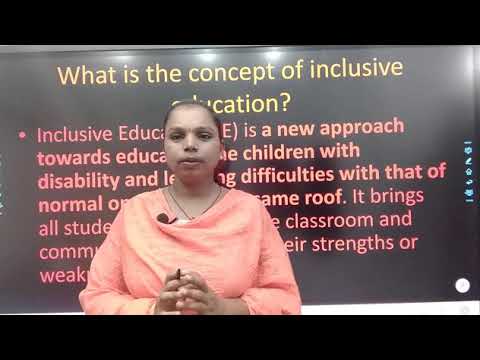 Inclusive Education// concept and aim of inclusive education//role of inclusive teacher// for B. Ed