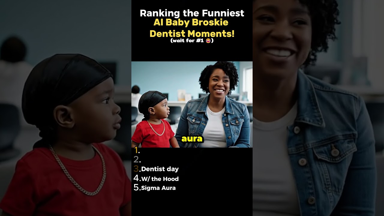 Ranking the Funniest AI Baby Broskie Dentist Moments! 😂🦷