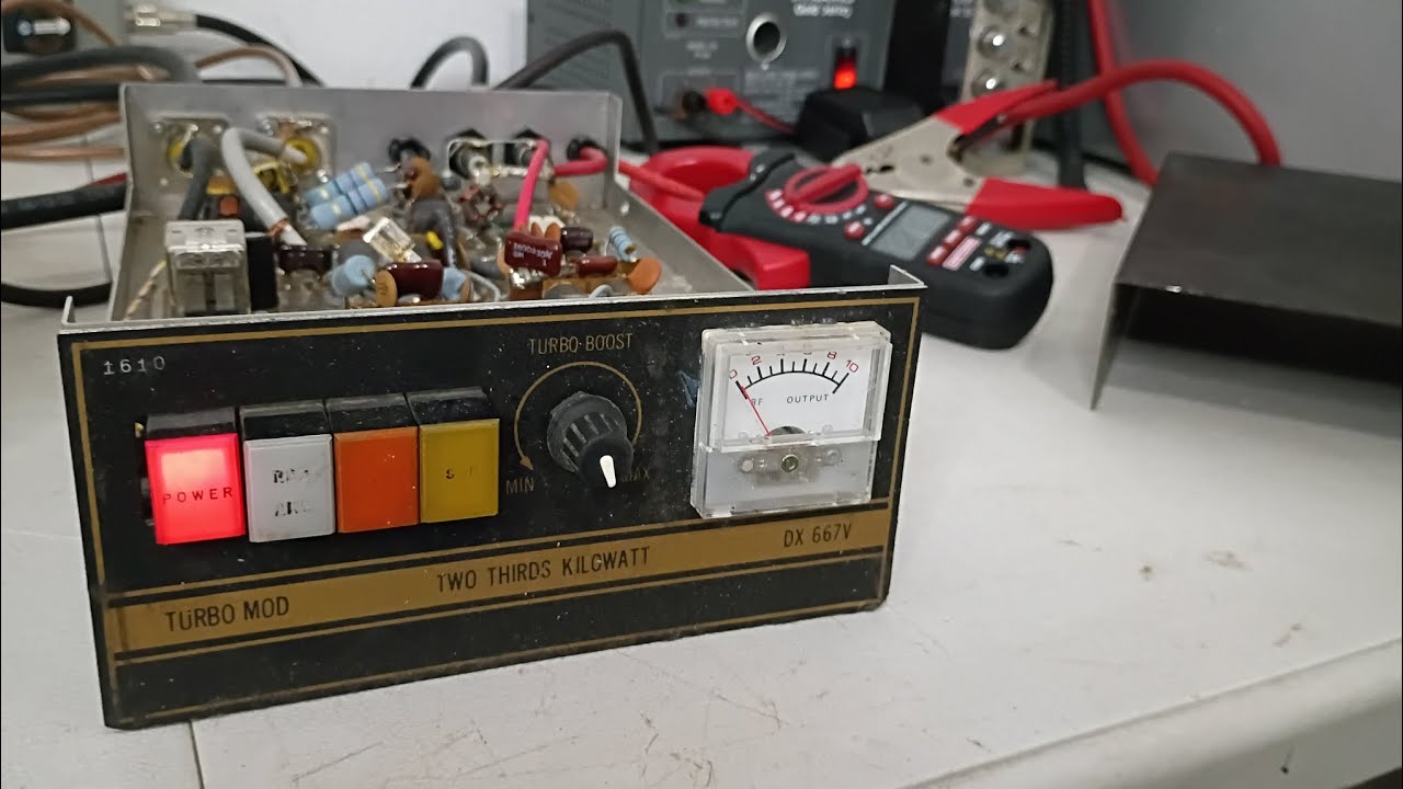 Turbo Mod/Two Thirds Kilowatt/DX667 with Toshiba Transistors 