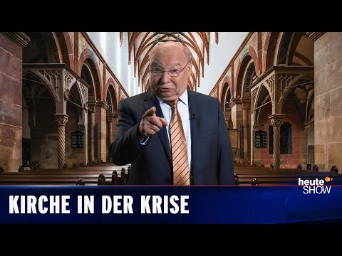 Rekord-Austritte: Sind die Kirchen in 50 Jahren komplett leer? | heute-show