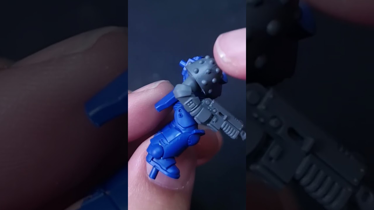 🦈😍 we finally made SPACE SHARKS Warhammer 40k carcharodons spacemarines