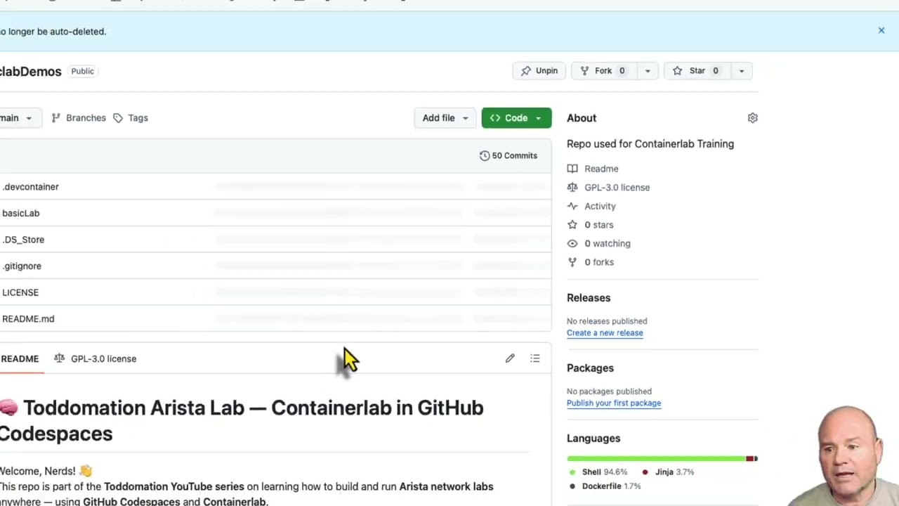 How To Restart Your Arista cEOS Lab in GitHub Codespaces