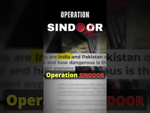 Operation SINDOOR | Let us Indians fight back #operationsindoor