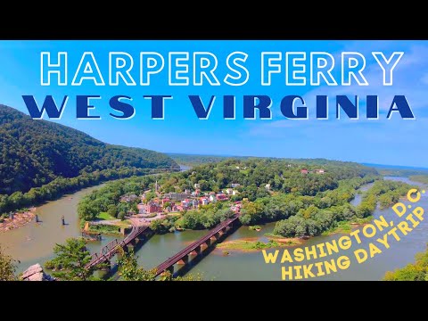 Hiking Maryland Heights for the best view of Harpers Ferry, West Virginia!