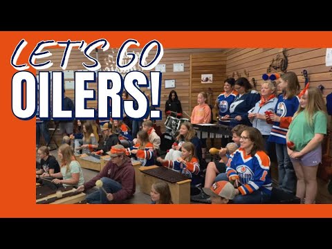 Laten we gaan OILERS! LaBamba Orff