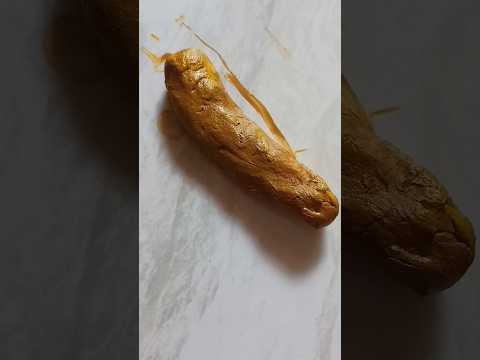 I made a artificial tatti with dough . | #art #viral #ewwewwg #tatti #pranks