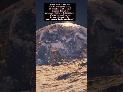 Earth’s Day Isn’t 24 Hours! The Shocking Truth About Time