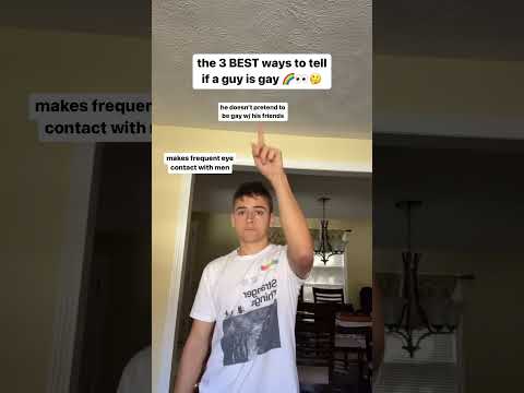 3 ways to tell if a guy is gay πβ¨