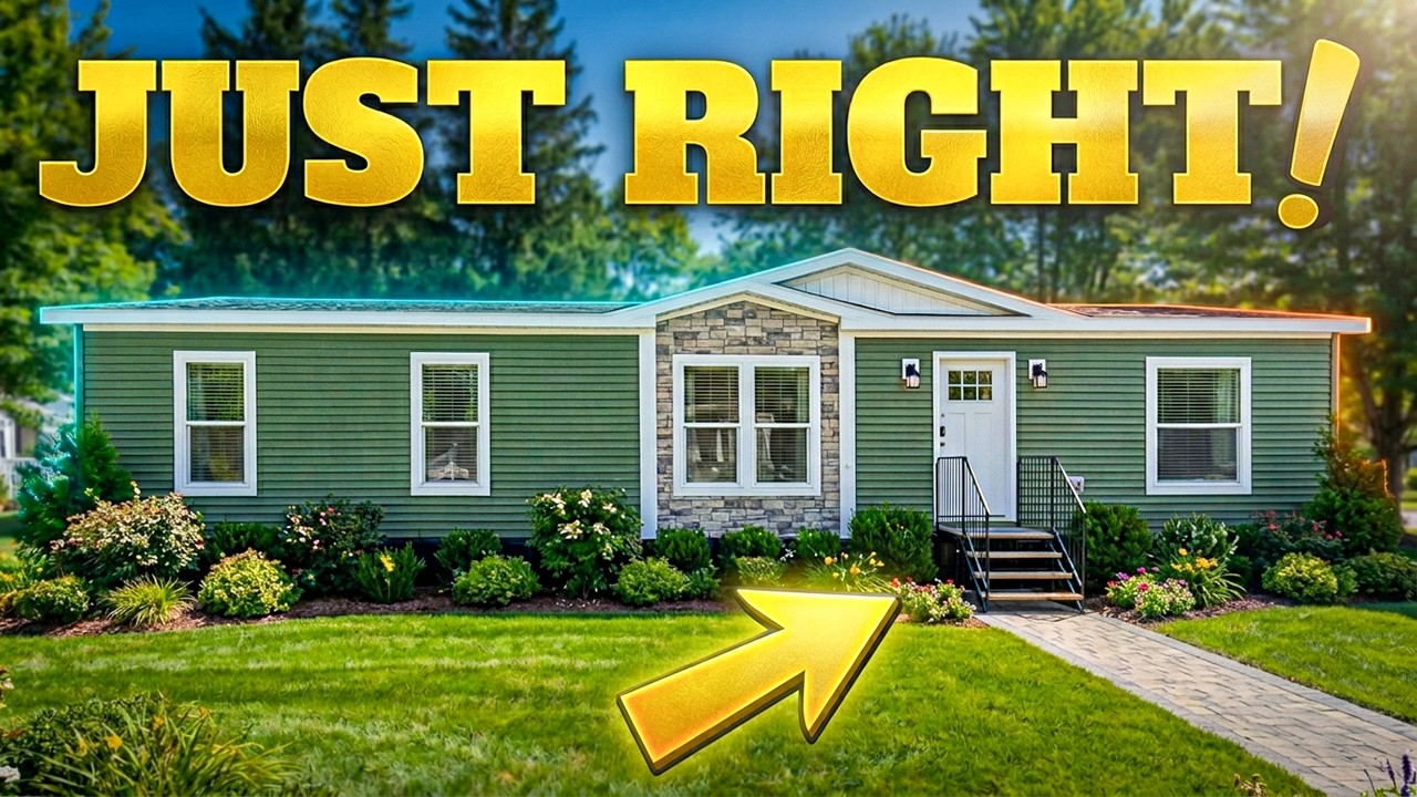 SMALLER but ADORABLE factory built home JUST COMING OUT! Prefab House Tour