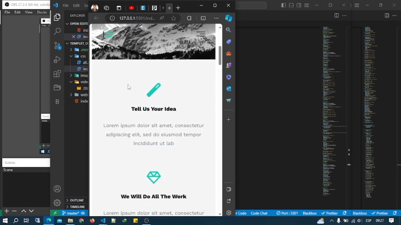 Leon template-HTML,CSS