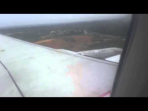 Landing in Amazon forest - Manaus Brazil