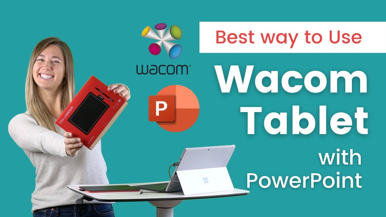 Best Way to Use Wacom Tablet for Online Teaching with PowerPoint [One by Wacom]