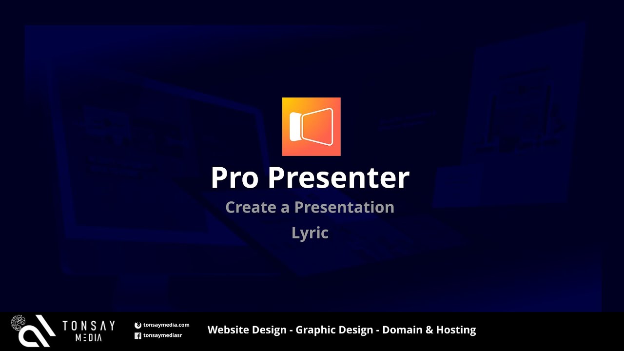 Pro Presenter 6 - Create first presentation