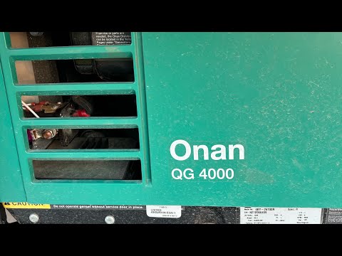 Quick How to change Air filter, Onan QG4000 Generator #onan
