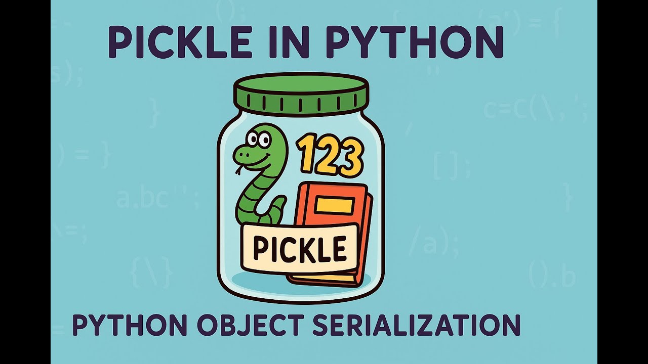 Pickle in Python: Saving and Loading Objects the Easy Way!