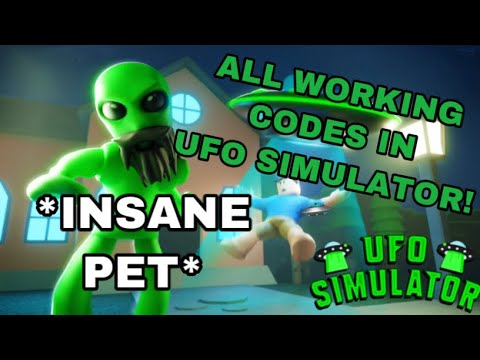 All WORKING CODES in UFO SIMULATOR! ๐ฝ๐ธ *INSANE PET* (Roblox UFO Simulator)