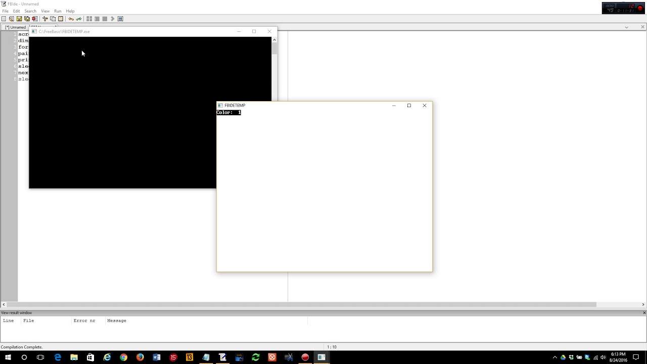 FreeBASIC FPS Game Programming - Part 1