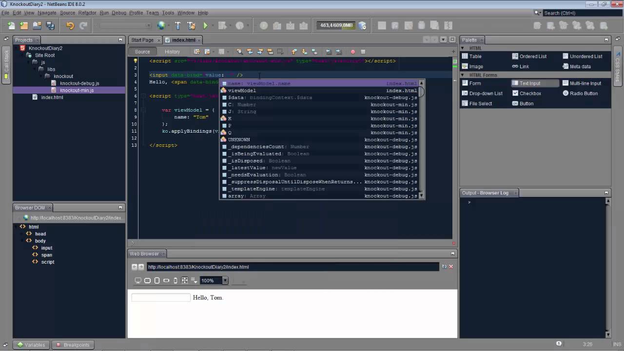 Knockout.js in Two Minutes (Part 2)