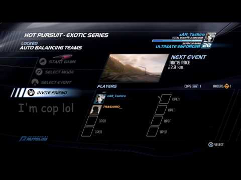 Need for Speed Hot Pursuit : Trashiro RQ bcz I'm cop | FULL SEGMENT
