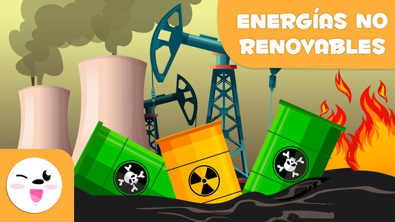 Las energías no renovables - Tipos de energía para niños