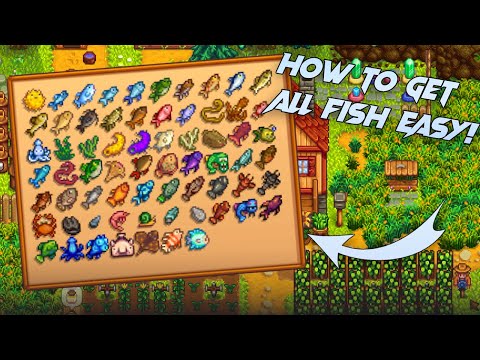 Stardew Valley How To Get All Fish/All Locations (Fish Guide)