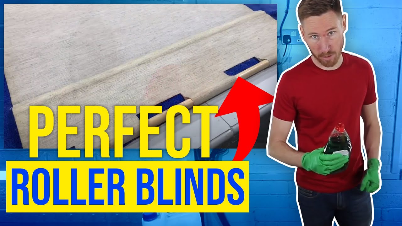 How To Clean Roller BLINDS and SHADES | Easy Tutorial to Clean Your Blinds at Home