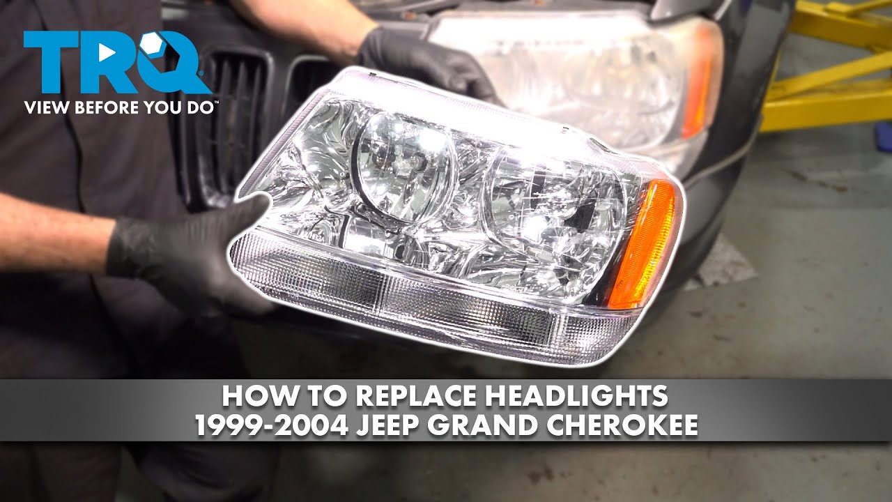 How to Replace Headlights 1999-2004 Jeep Grand Cherokee