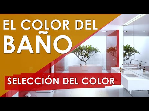 ✔️ ¿CUAL ES EL COLOR IDEAL PARA UN BAÑO😲? - Tonos y combinaciones para pintar un BAÑO ESTILO MODERNO
