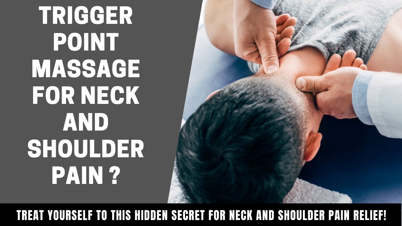 How to Relieve Stiff Neck and Shoulder Pain using Trigger Point Massage at Home
