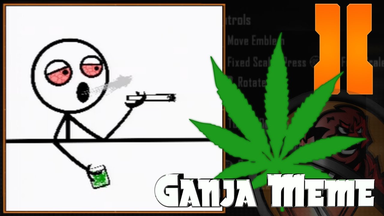 Black Ops 2 - Ganja Meme Emblem Tutorial (custom)