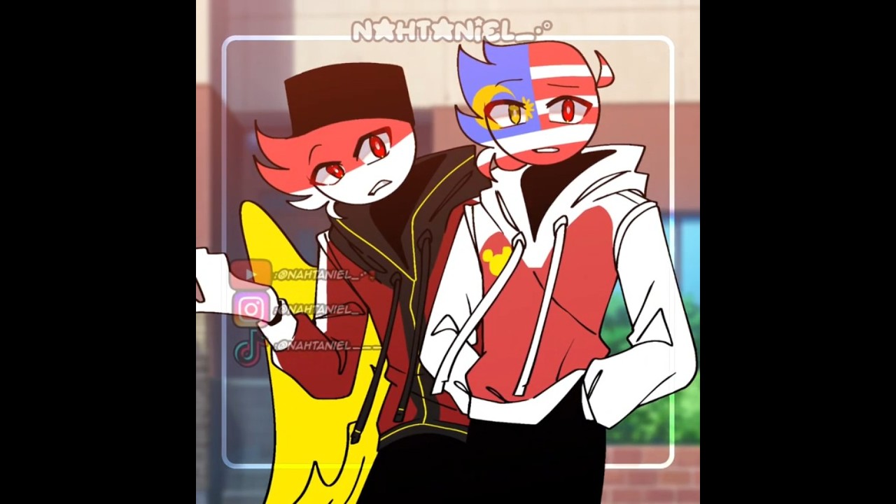 Garam & Madu😭 || COUNTRYHUMANS INDO&MALAY [late trend] 🇮🇩🇲🇾 #countryhumans #trend #fyp