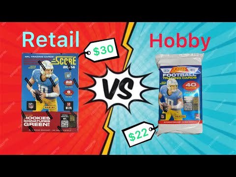 Retail vs Hobby! 2024 Score Football Opening!