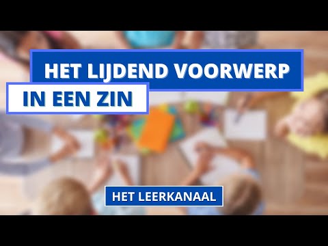 Lijdend Voorwerp - Nederlandse taal