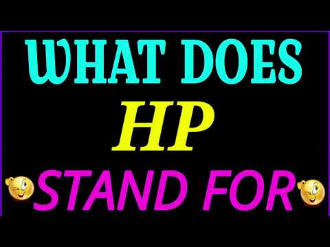 what does HP stand for | HP full form | what does HP mean | HP meaning and definition